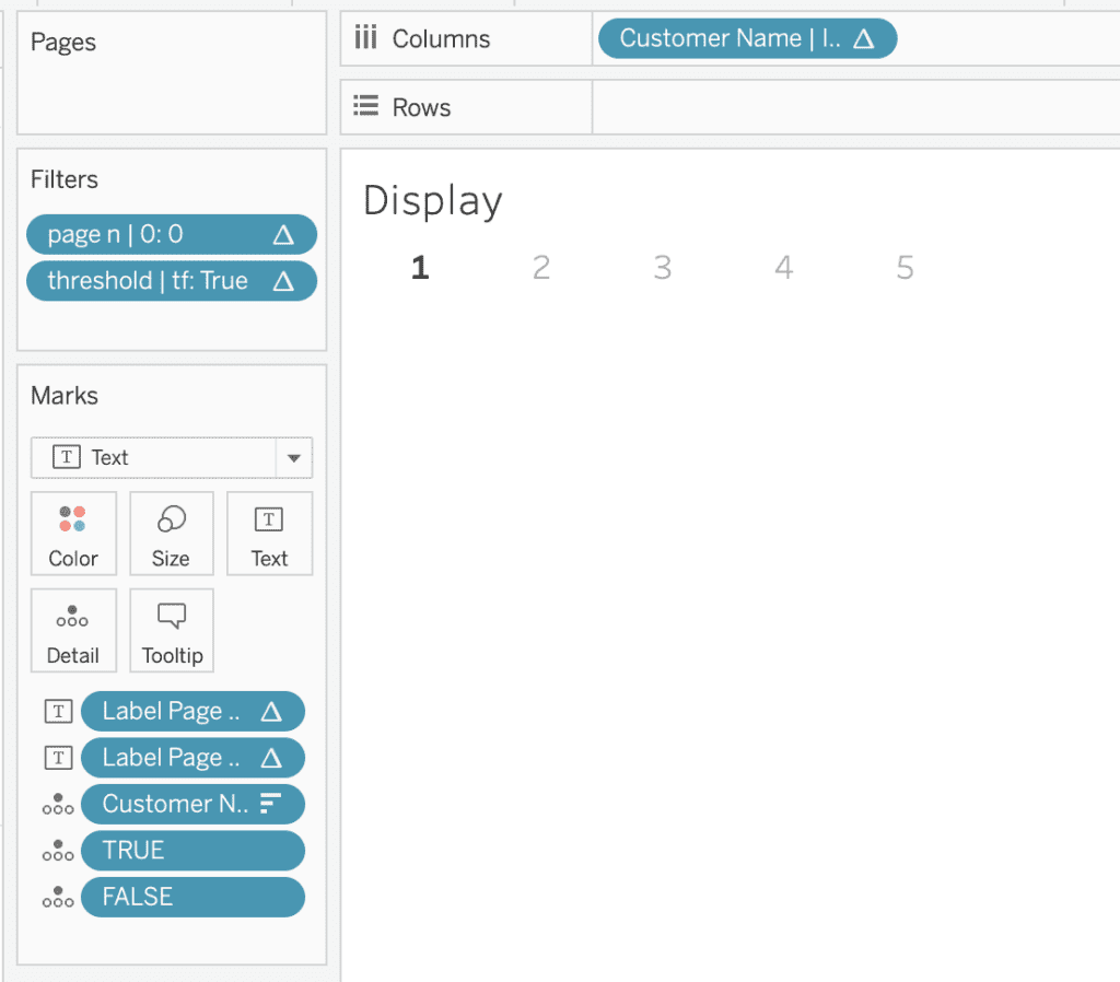 Ultimate Guide to Tables in Tableau, Part 2: Pagination | phData