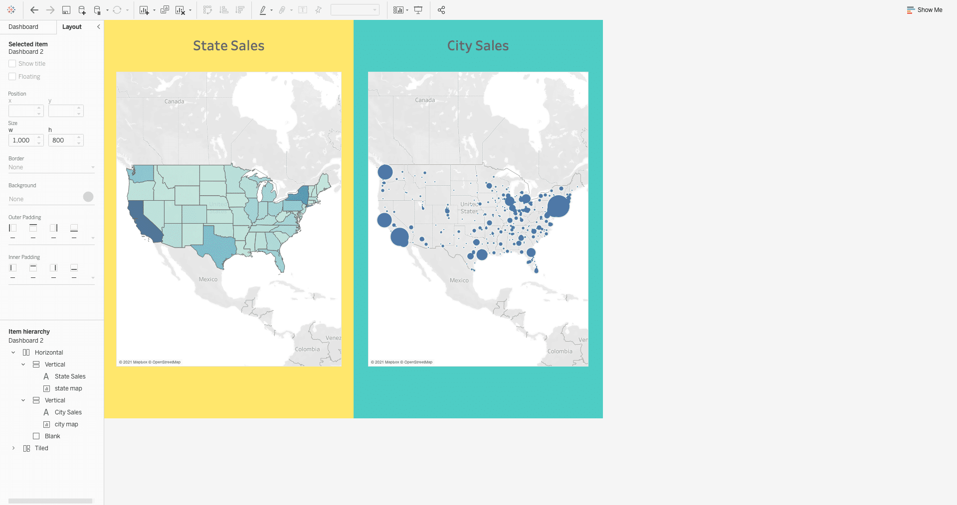 How to Use Multiple Collapsible Containers in Tableau | phData
