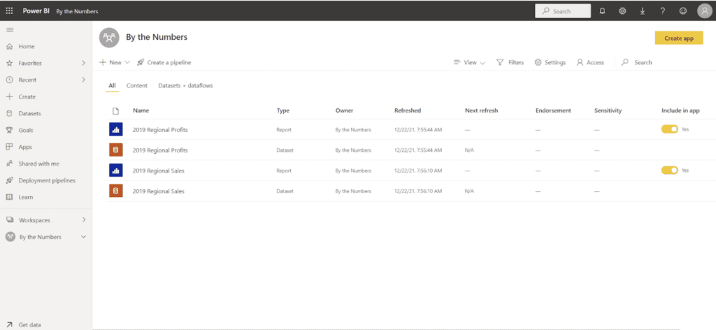 How To Create A Power Bi App Phdata