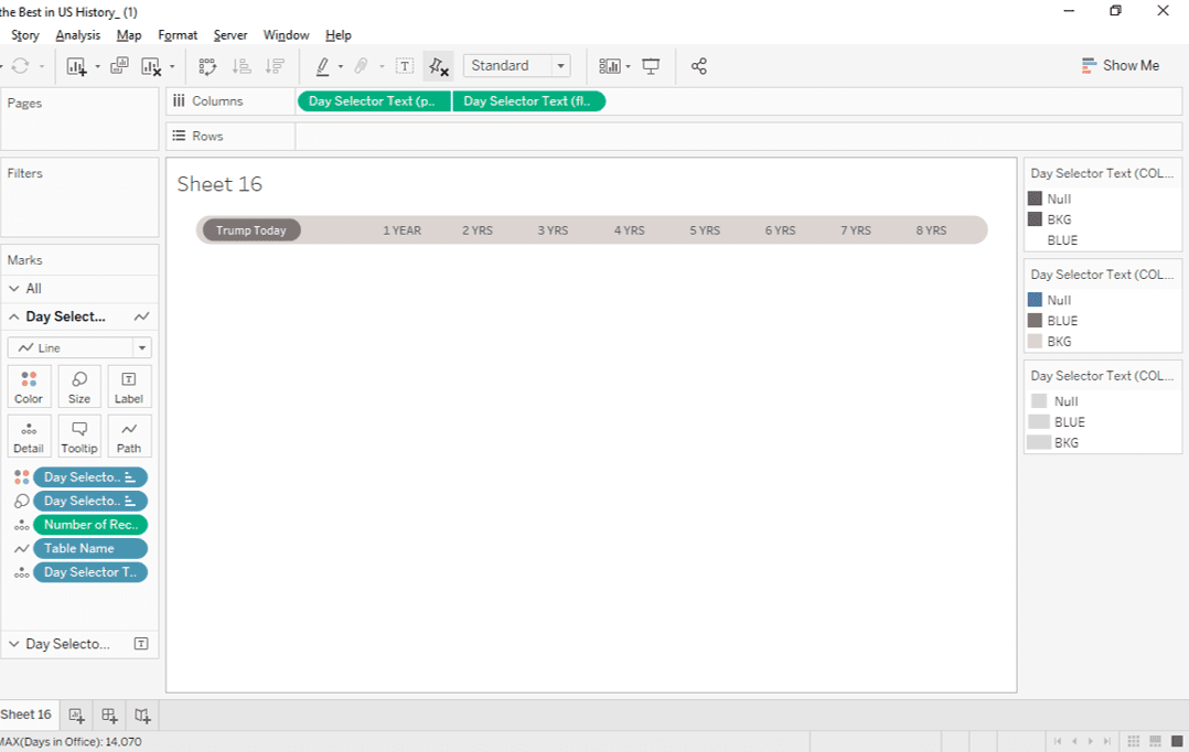 Using Parameter Actions to Compare Time Periods in Tableau | phData