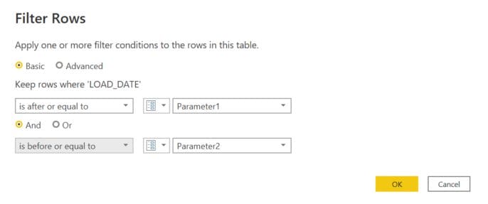 How To Load Large Datasets In Power Bi Desktop Using Parameters Phdata