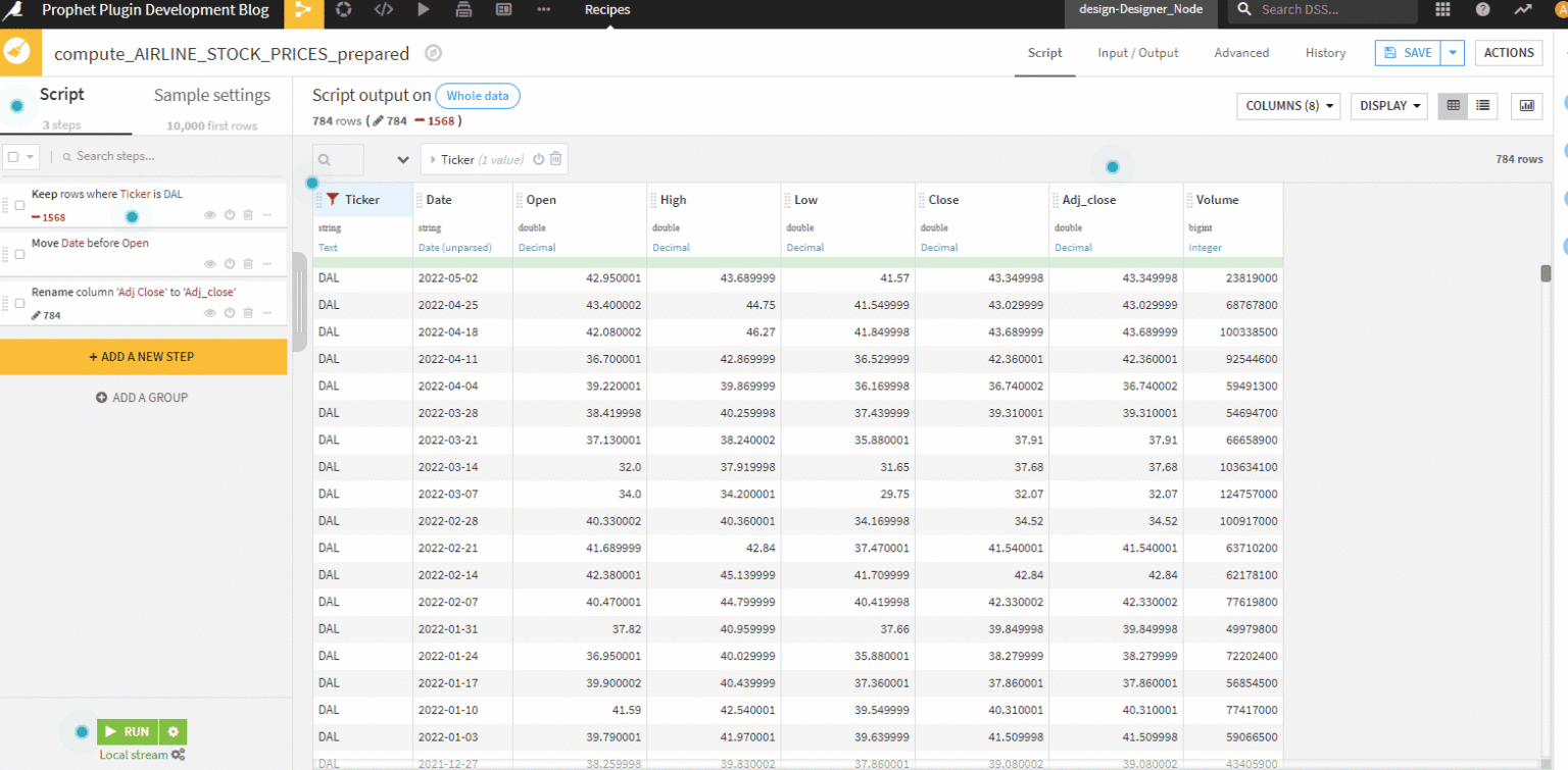 How to Create a Dataiku Plugin: An Example with NeuralProphet & Snowflake | phData