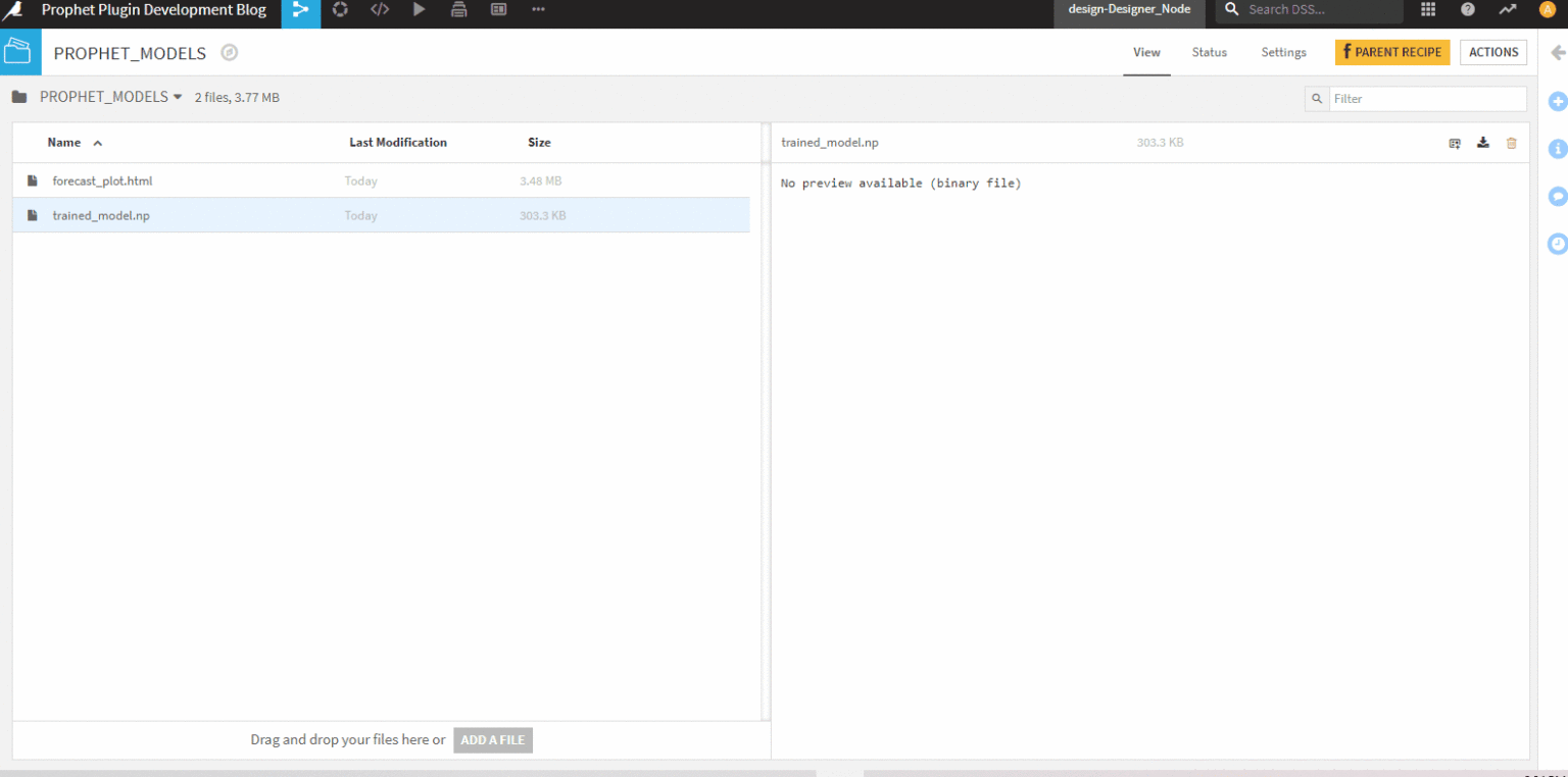 How to Create a Dataiku Plugin: An Example with NeuralProphet & Snowflake | phData