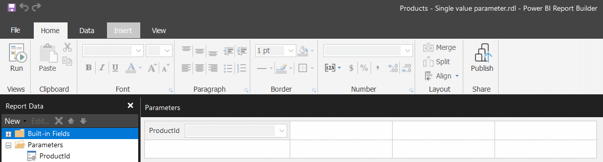 Managing Parameters in Power BI Report Builder with Published Data Sources | phData