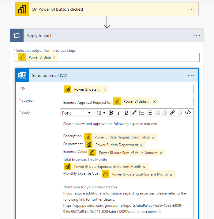 How To Use Power Automate To Send Data From Power Bi To Your Users Phdata